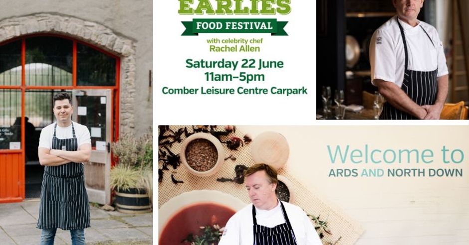 Comber Earlies Food Festival Local Chefs 2024 - Ards & North Down